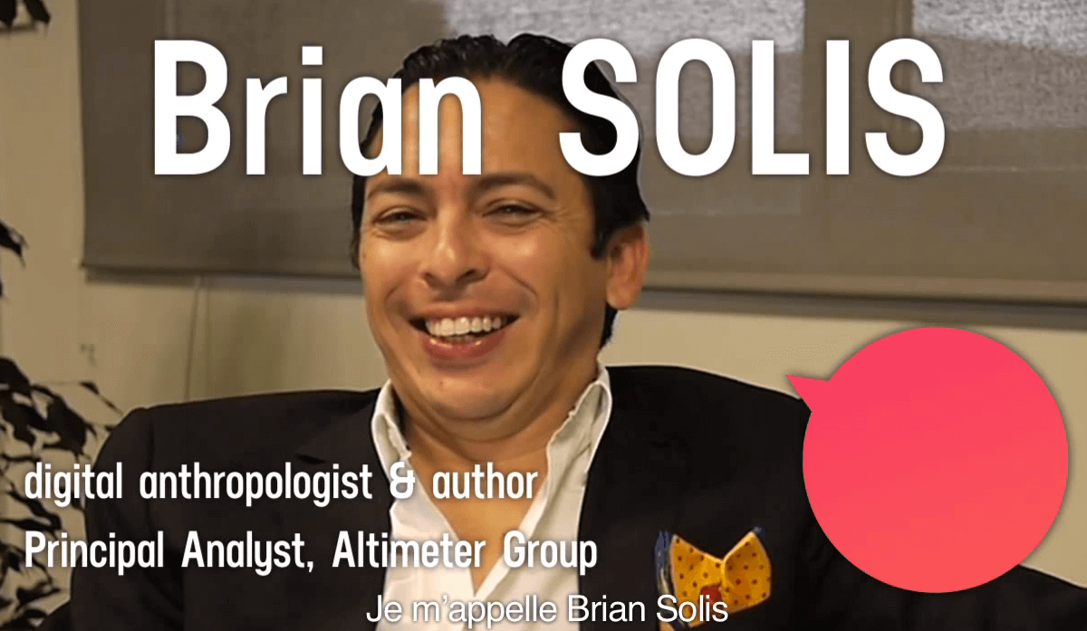 Interview Brian Solis | Le Blog d'Alias Community